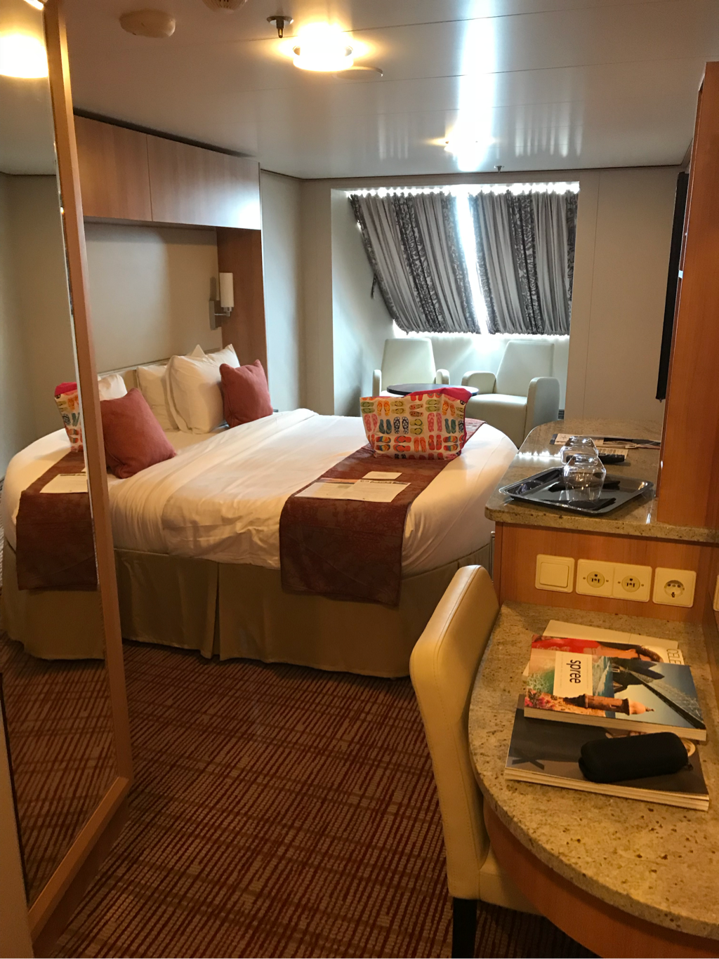 Oceanview Stateroom, Cabin Category S7, Celebrity Reflection