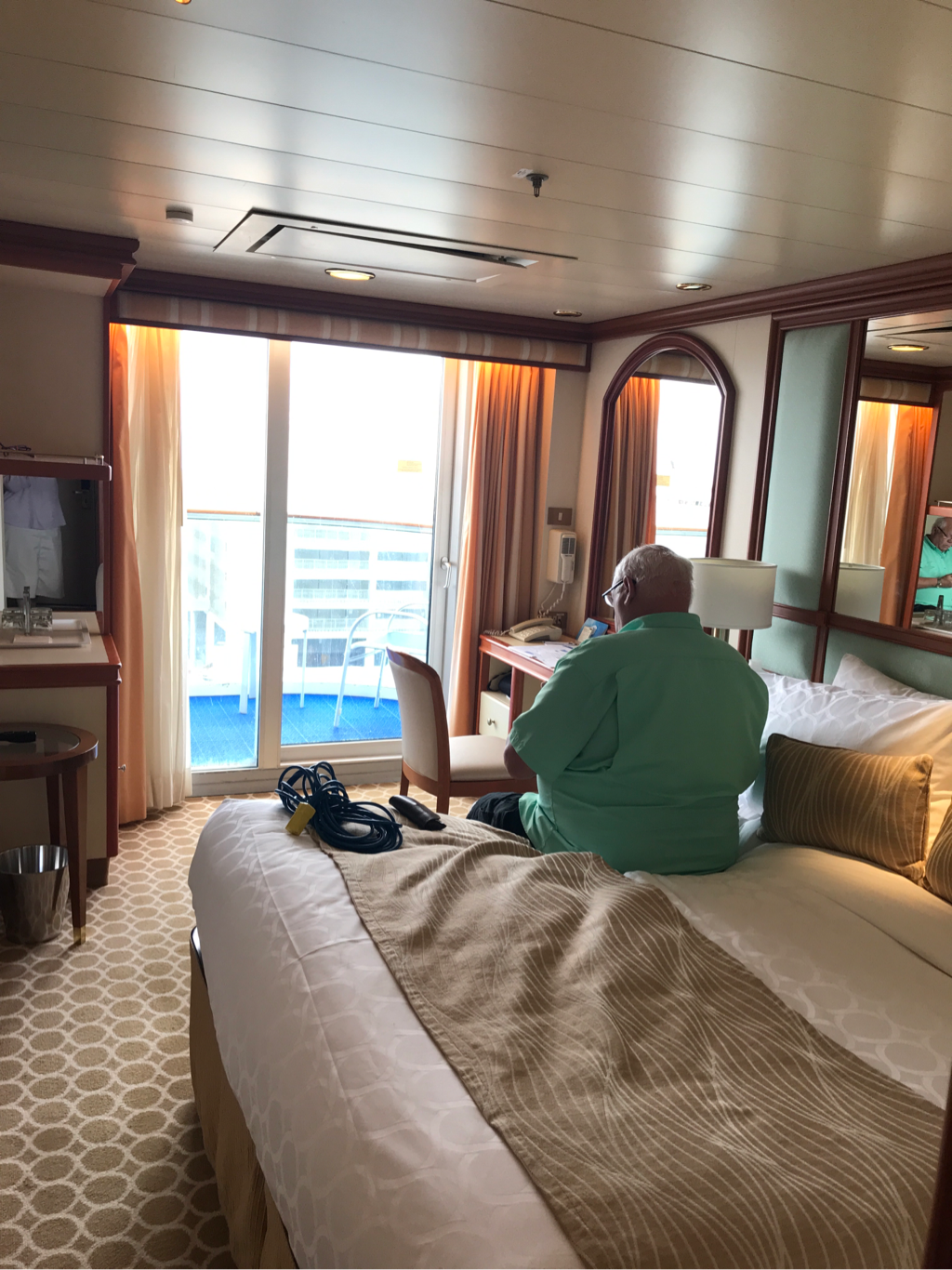 Balcony Stateroom, Cabin Category T3, Coral Princess