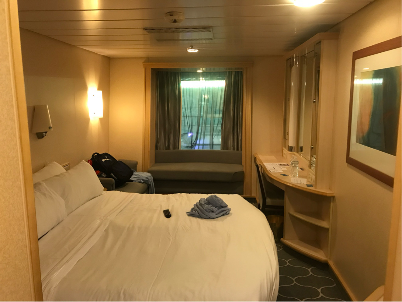 Promenade View Interior, Cabin Category 2T, Adventure of the Seas