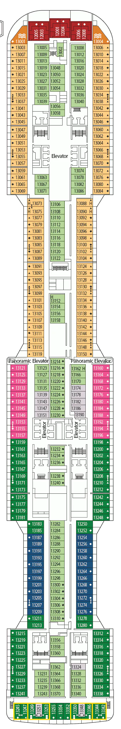 MSC Meraviglia deck plans - Cruiseline.com